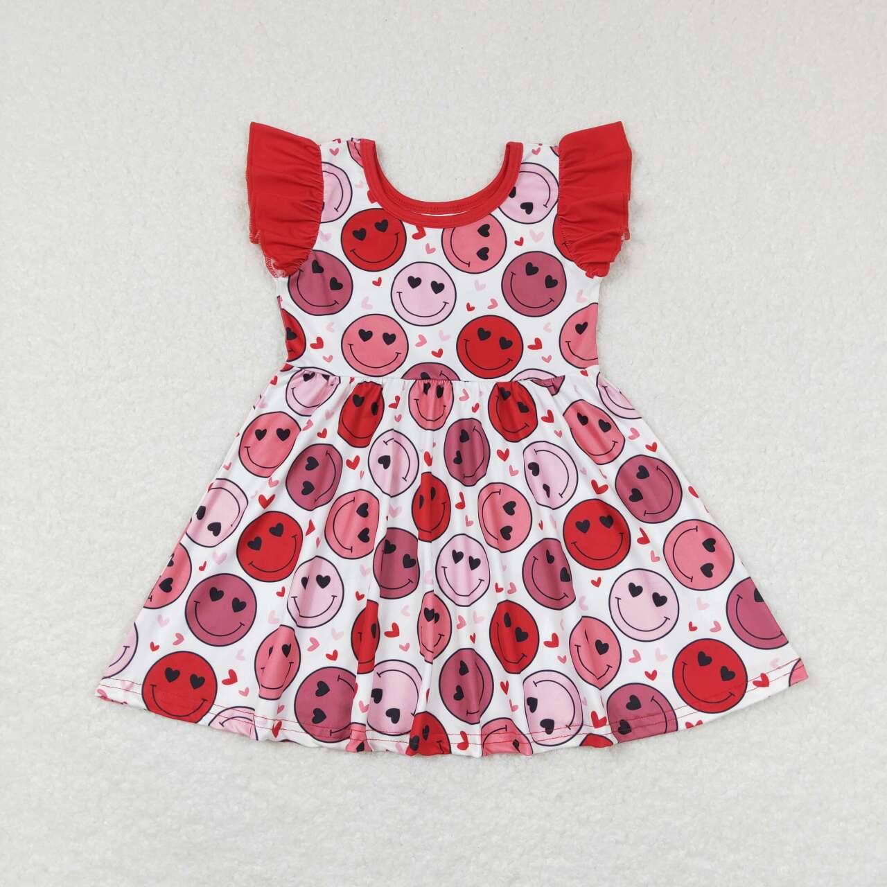 Valentines Smiley Dress – Busymomsandco